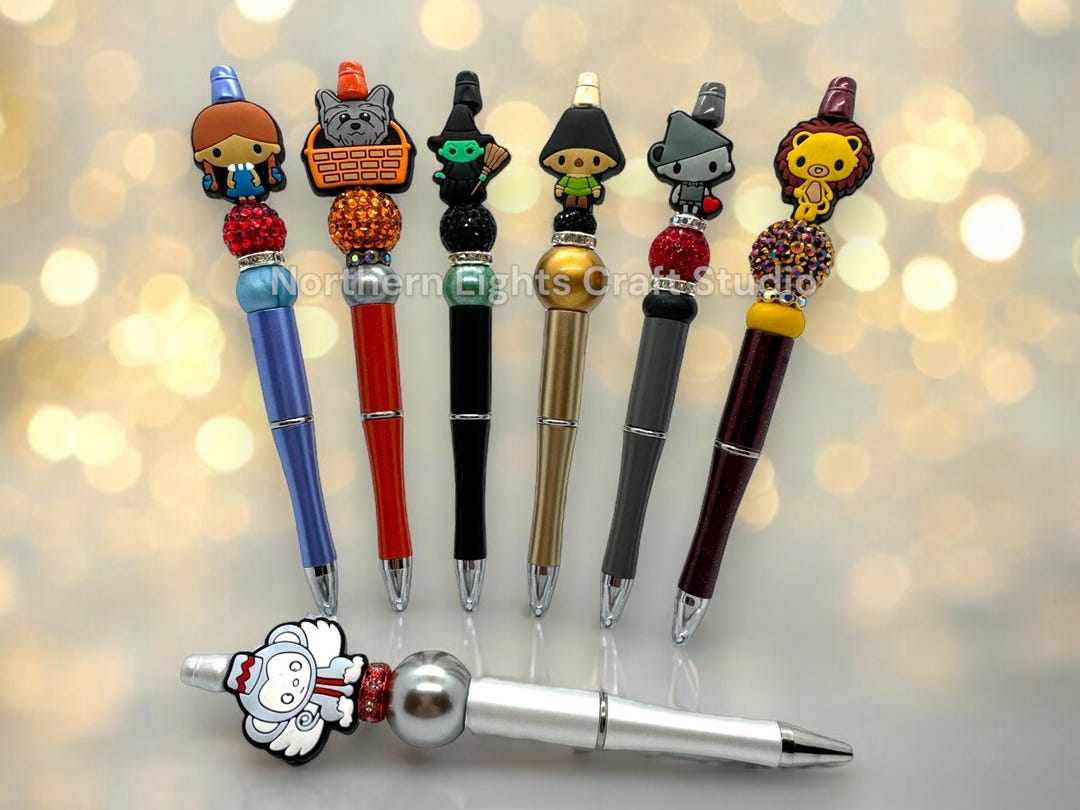 Wizard of Oz Pen Collection, Dorothy, Toto, Scarecrow, Cowardly Lion ...