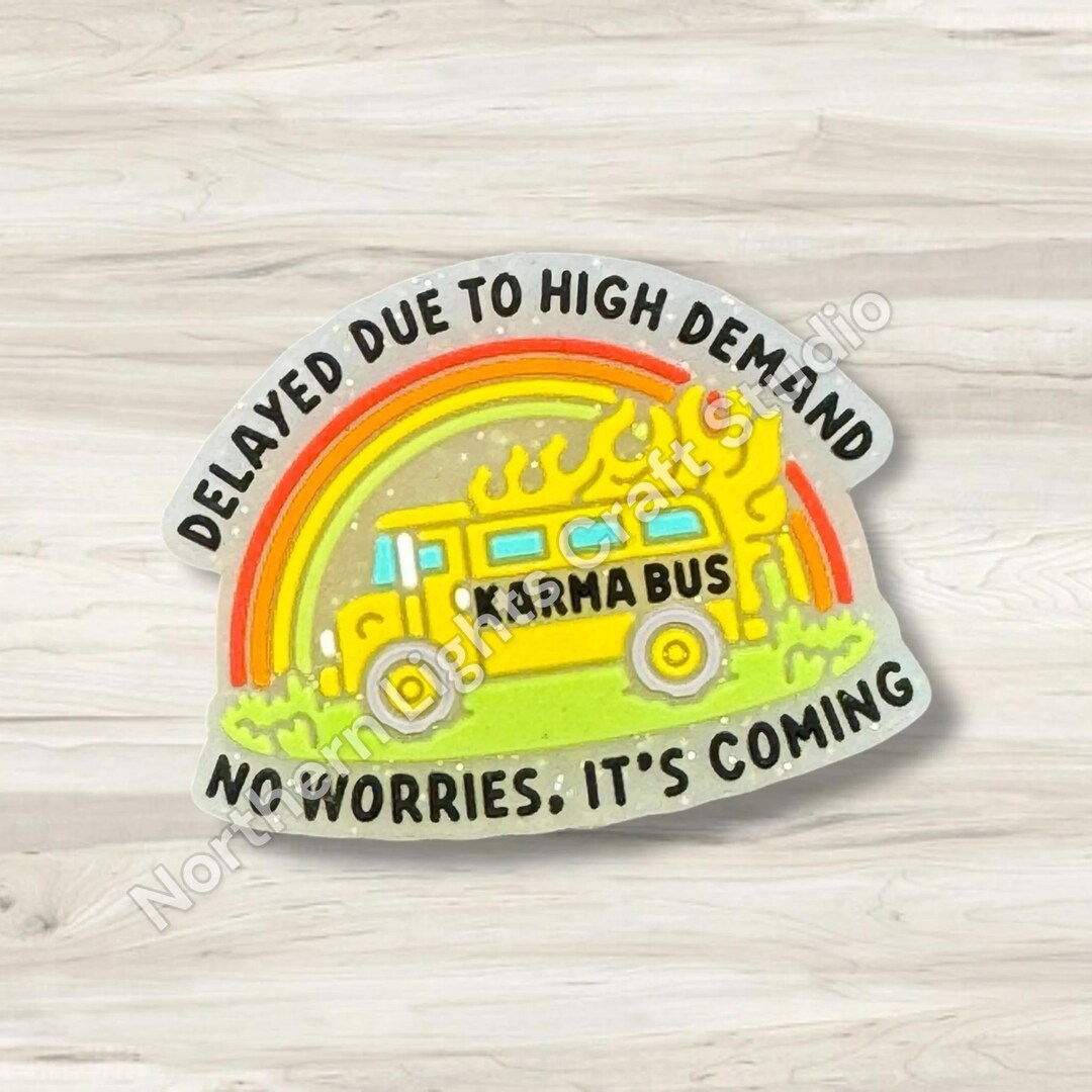 Karma Bus - Delayed Due to High Demand Focal Bead - Etsy