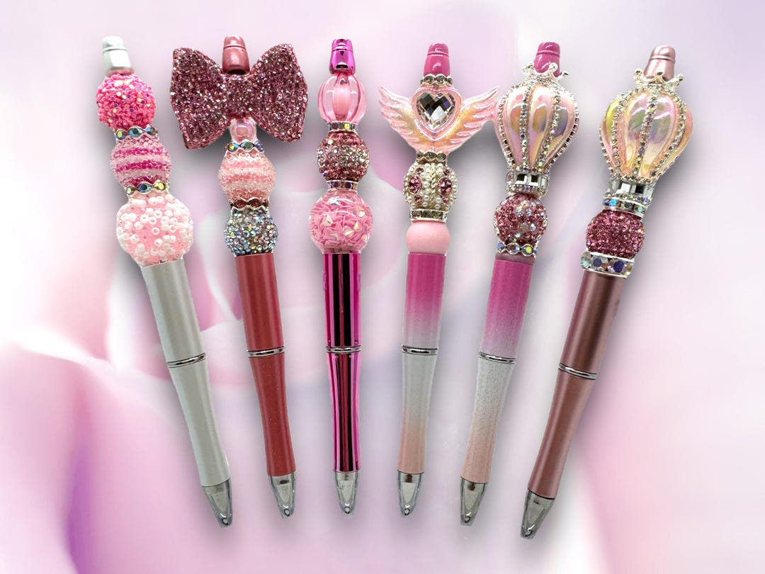 Custom Beaded Pen, Bling Pen, Rhinestone Pen, Baby Shower Guest Book ...