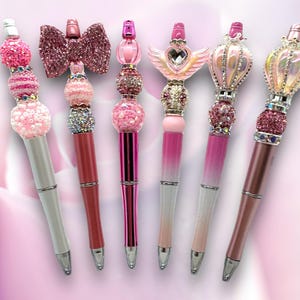 Custom Beaded Pen, Bling Pen, Rhinestone Pen, Baby Shower Guest Book ...