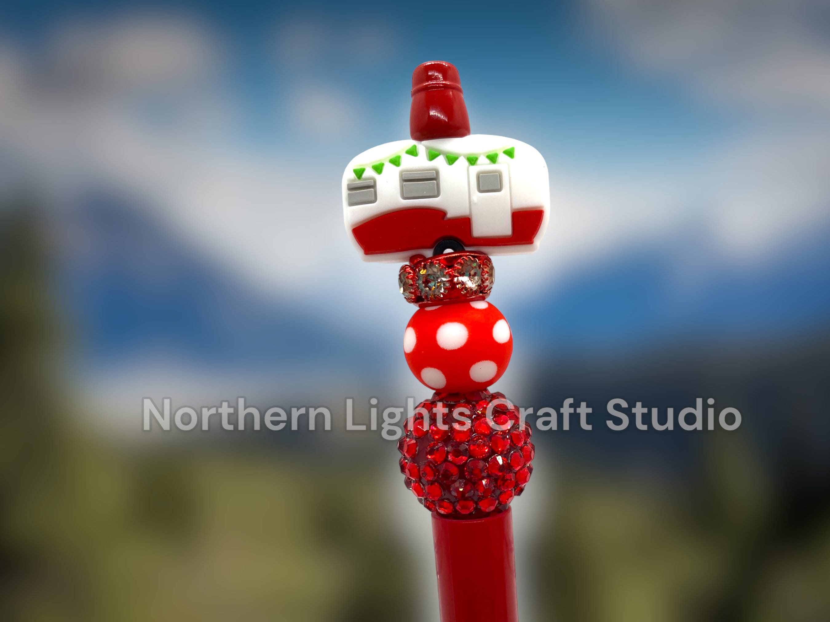 Custom Camper Pen Beaded Camper Pen Glamping Pen Bling - Etsy