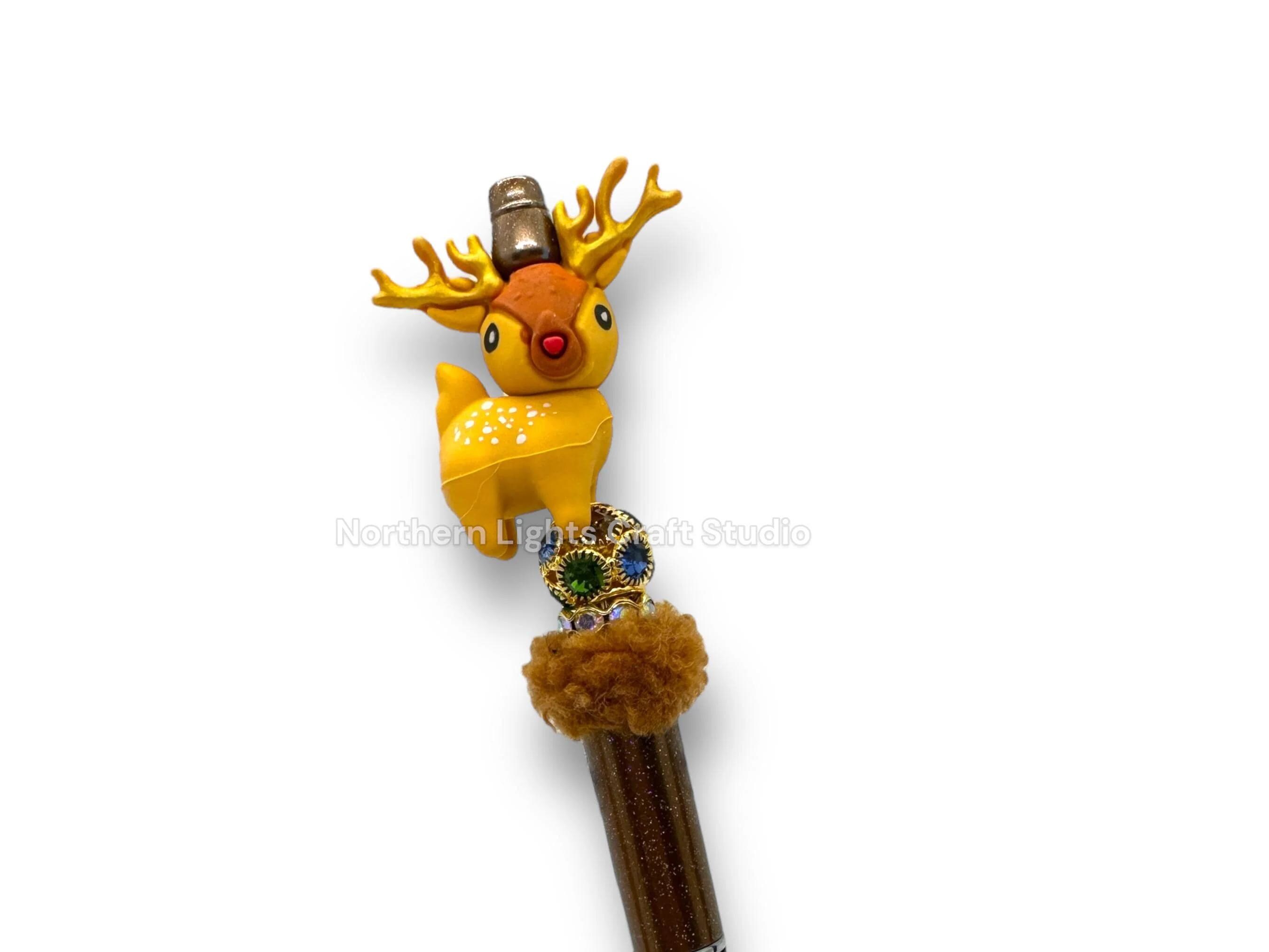 3D Christmas Focal Pens, Coffe Mug Pen, Nutcracker Pen, Santa Gnome Pen ...