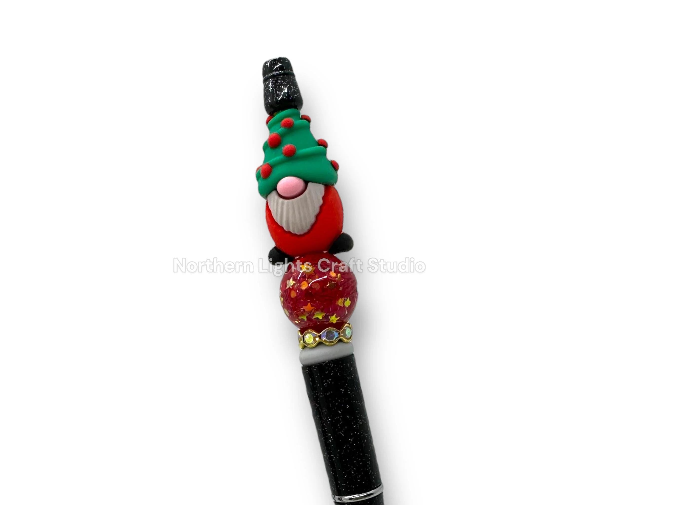 3D Christmas Focal Pens, Coffe Mug Pen, Nutcracker Pen, Santa Gnome Pen ...