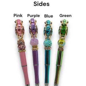 Beaded Bling Turtle Pen, Mosaic Turtle Pen, Fancy Turtle Pen ...