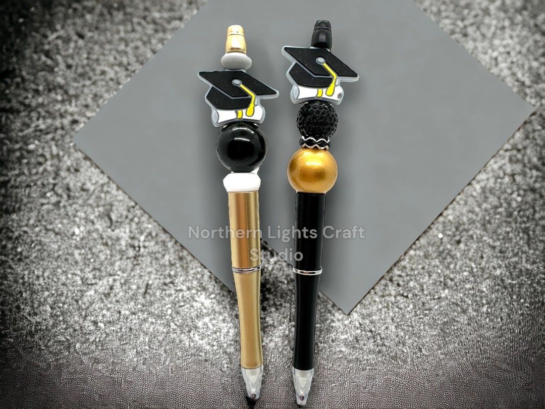 Graduation Pen, Gift for Graduates, Beaded Graduation Pen, Graduation ...