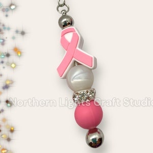 Breast Cancer Keychain, Breast Cancer Awareness Gift, Breast Cancer ...