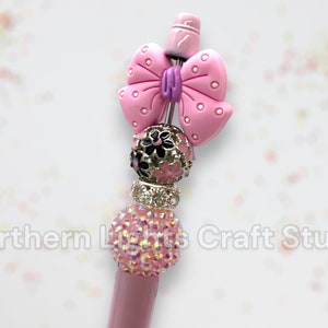 Custom Beaded Pen, Bling Pen, Rhinestone Pen, Baby Shower Guest Book ...