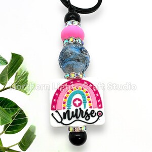 Scrub Life Bead Pen, Beaded Scrub Life Pen, Leopard Print Scrub Life ...