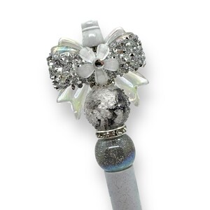Fancy Beaded Bow Pens, Fancy Bow Pen, Sugar Bead Bow Pen, Crystal Bow ...