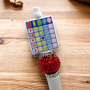 Handmade Bingo Beaded Pen, Bingo Pen, Gifts for Bingo Players, Bingo ...