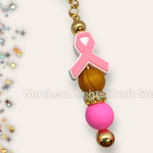 Breast Cancer Keychain, Breast Cancer Awareness Gift, Breast Cancer ...