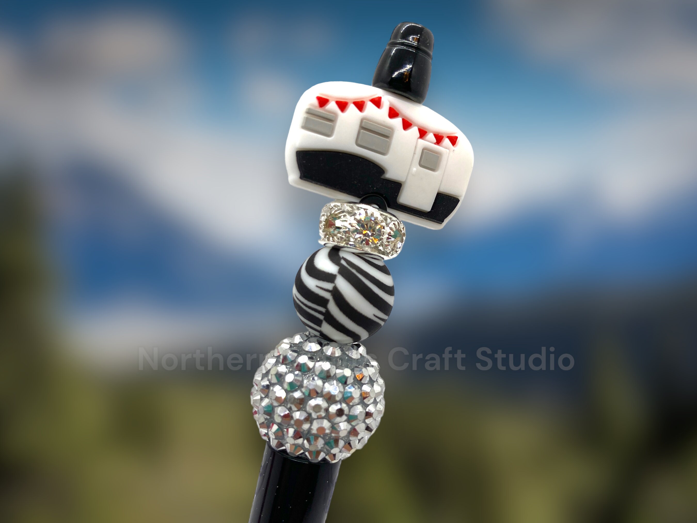 Custom Camper Pen Beaded Camper Pen Glamping Pen Bling - Etsy