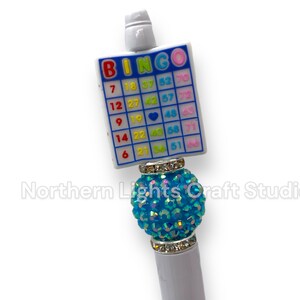 Handmade Bingo Beaded Pen, Bingo Pen, Gifts for Bingo Players, Bingo ...
