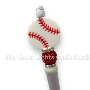 Sports Mom Beaded Pen, Softball Mom, Soccer Mom, Baseball Mom, Beaded ...