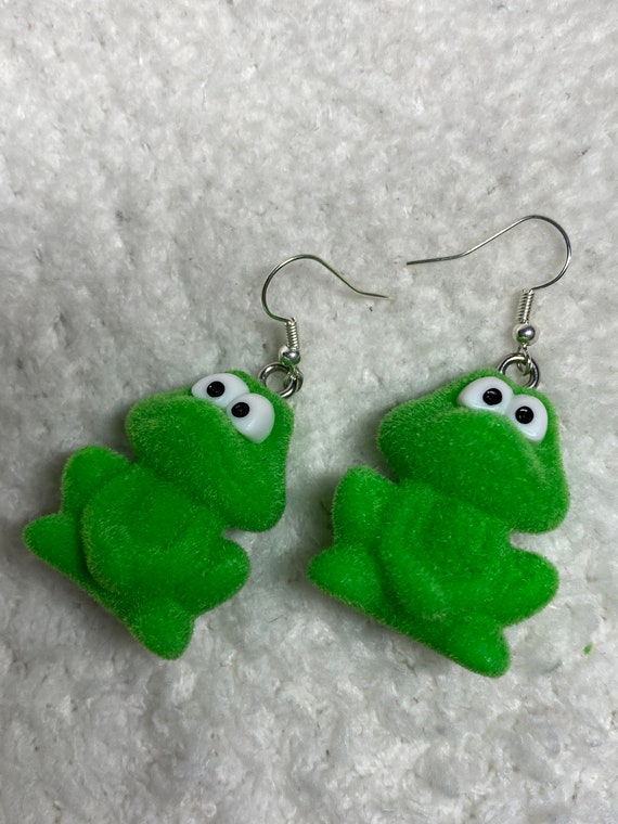 Fuzzy Frogs - Etsy