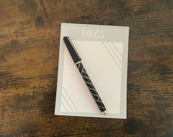 Light Blue Notepad - Etsy