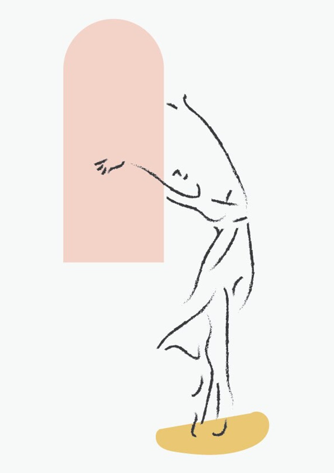 Lily Dancer Wall Art Minimalist Print Classy Print Classy - Etsy