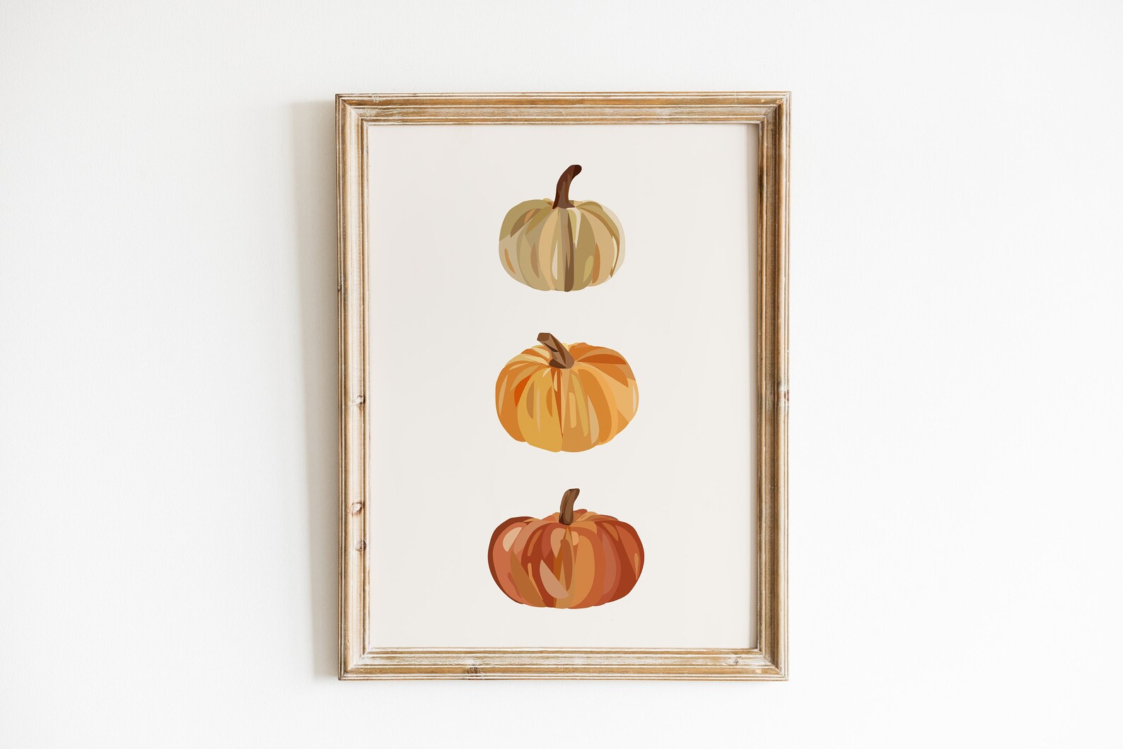Pumpkin Set Fall Decor Pumpkin Printable Wall Art Fall Wall - Etsy