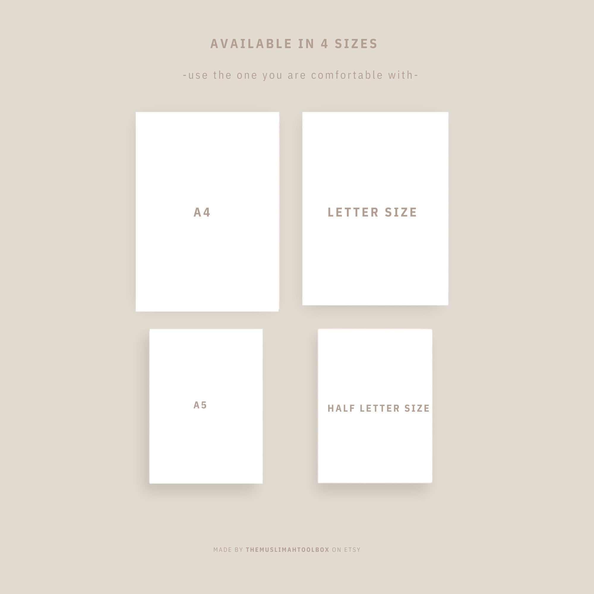 Islamic Daily Planner | Digital & Printable Planner| Islam Focused ...