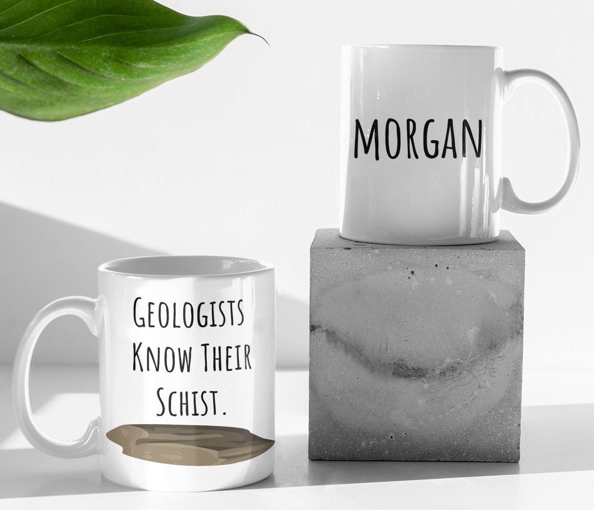 Geologists Know Their Schist Geologist Mug Geologist Gift - Etsy