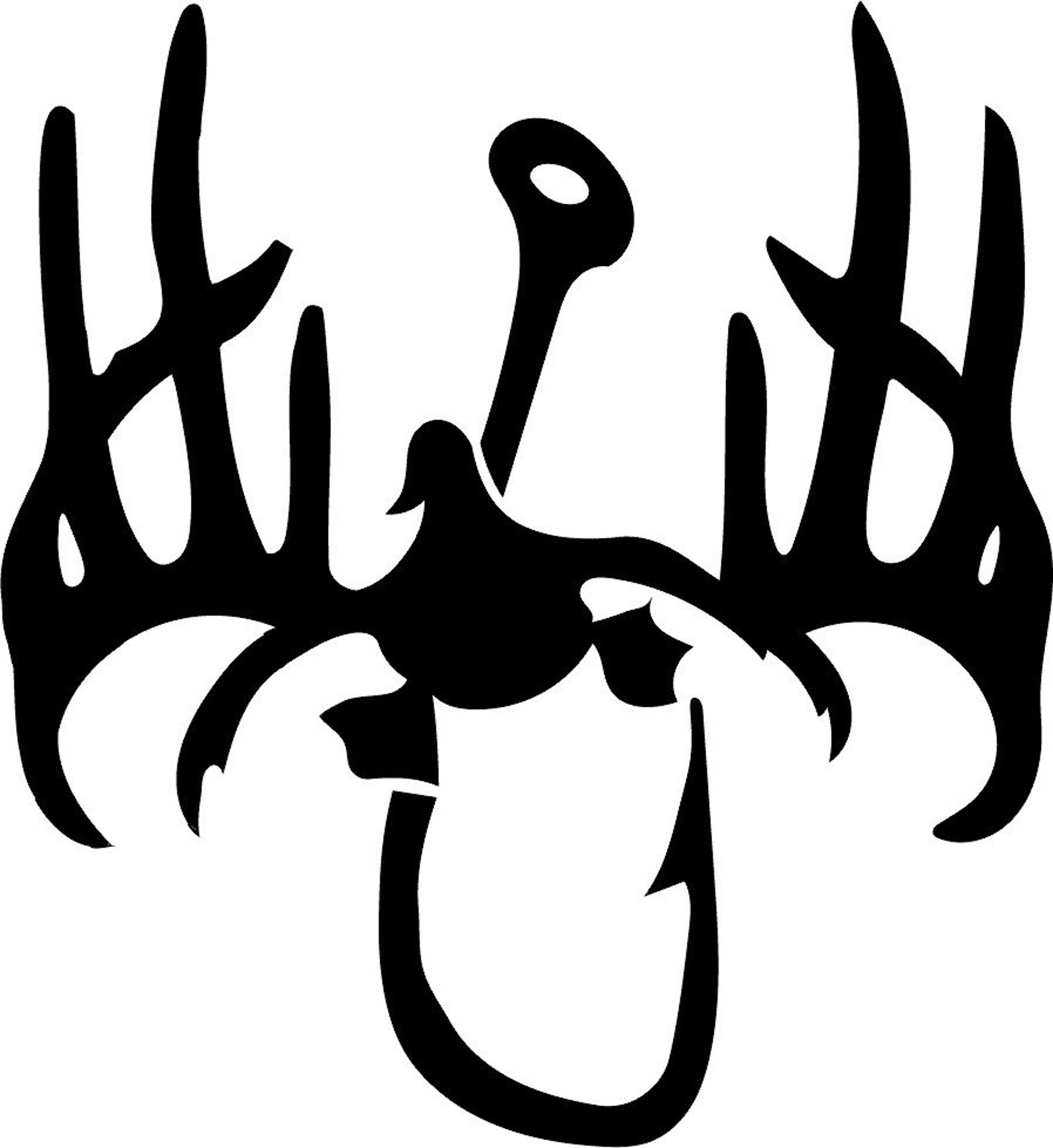 Fishing and Hunting Decal - Etsy