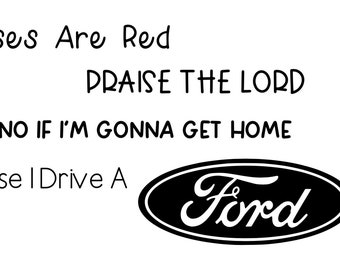 Ford Decal - Etsy
