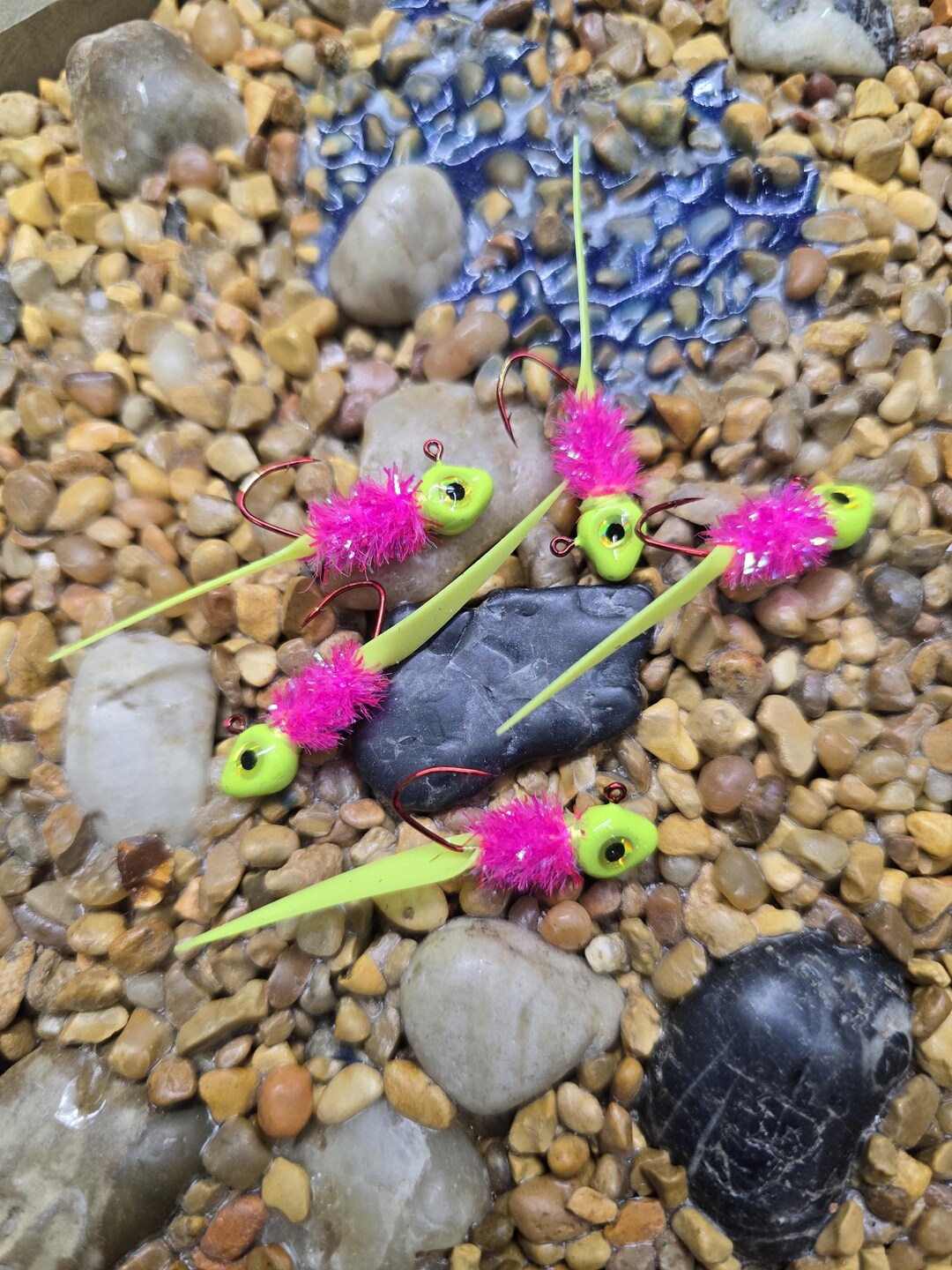 1/16th Oz Sac-a-lait Slayer (hand Tied Crappie Jig) - Etsy