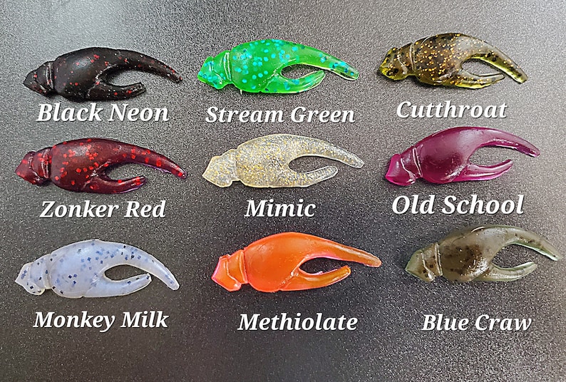 3.25 Crazy Craw color Series One - Etsy