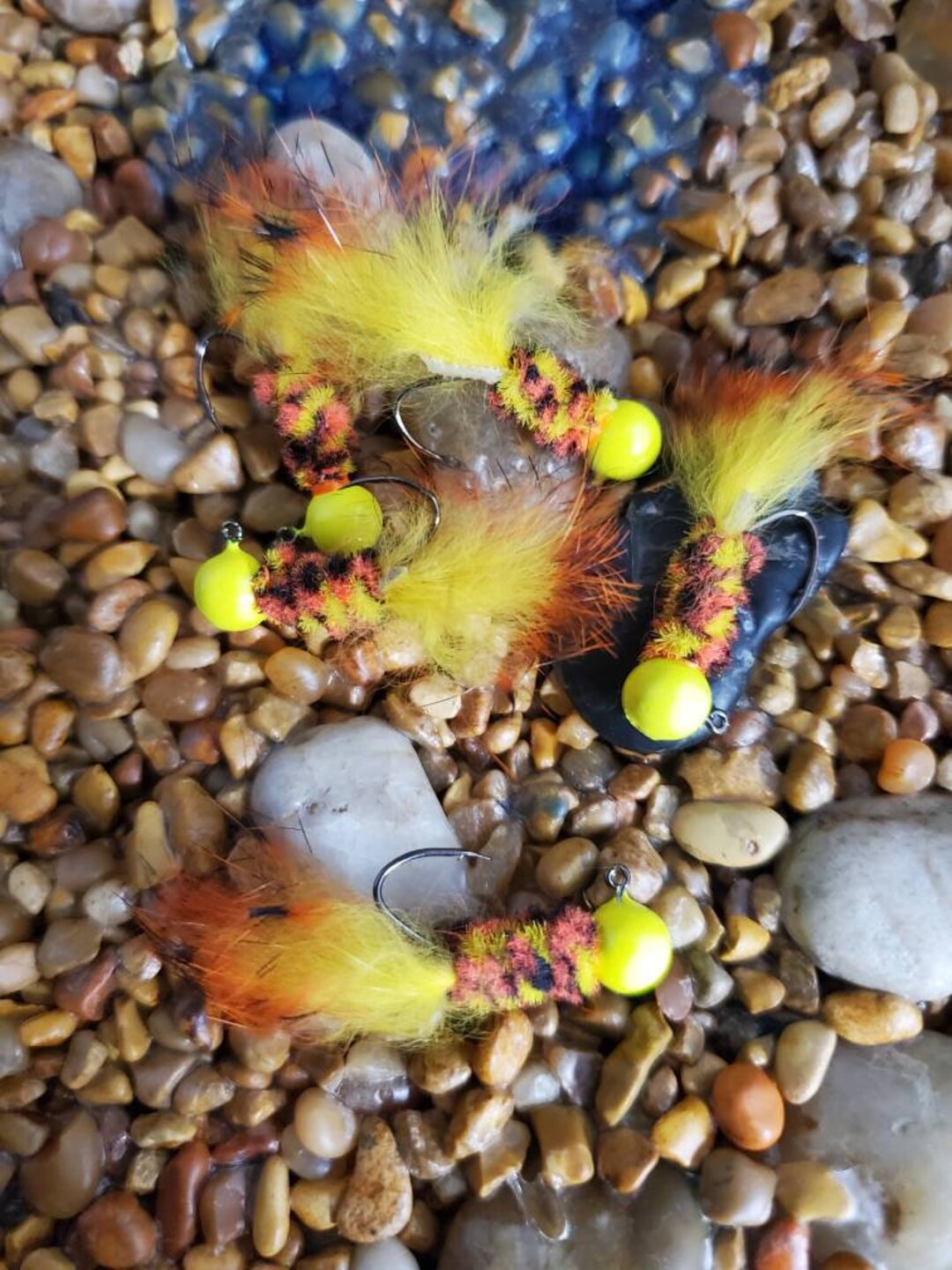 Sac-a-lait Slayer 1/8 Oz (hand Tied Crappie Jig) - Etsy