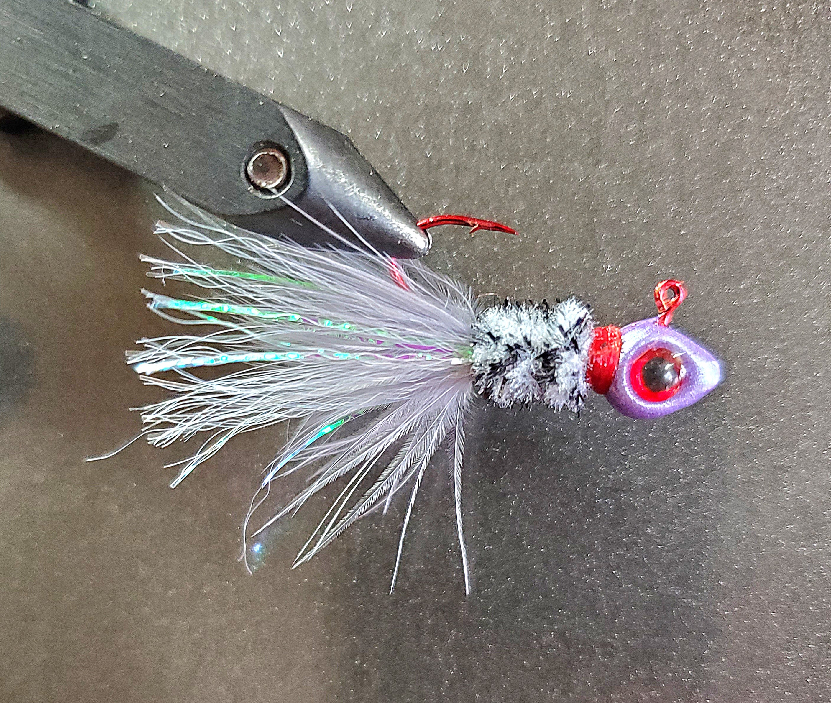 1/16 Th Oz Sac-a-lait Slayer hand Tied Crappie Jig - Etsy