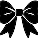 Bow Decal | Vinyl Car Decal | Window Decal | Laptop Decal | Vinyl ...