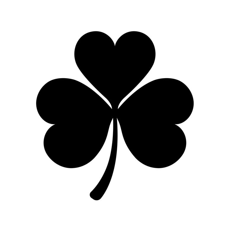 Shamrock Decal | Vinyl Car Decal | Window Decal | Laptop Decal | Vinyl ...