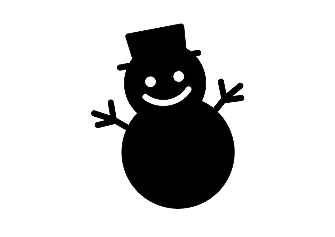 Snowman Decal | Vinyl Car Decal | Window Decal | Laptop Decal | Vinyl ...