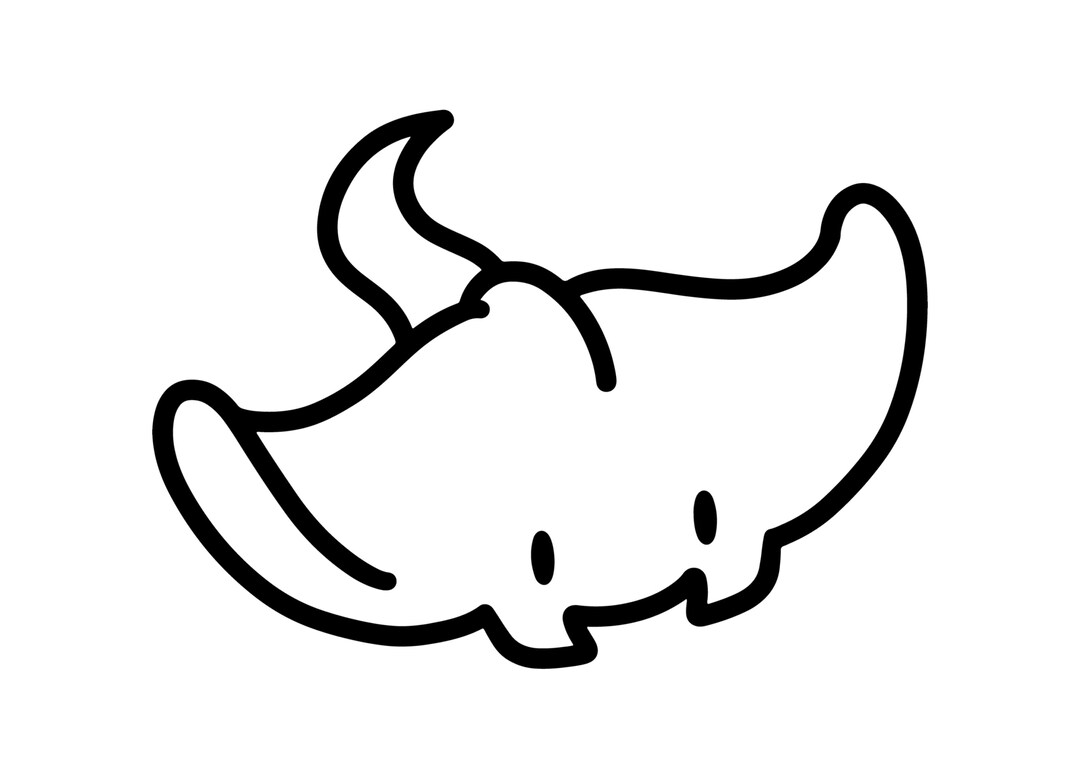 Manta Ray Decal Vinyl Car Decal Window Decal Laptop Decal Vinyl Sticker ...