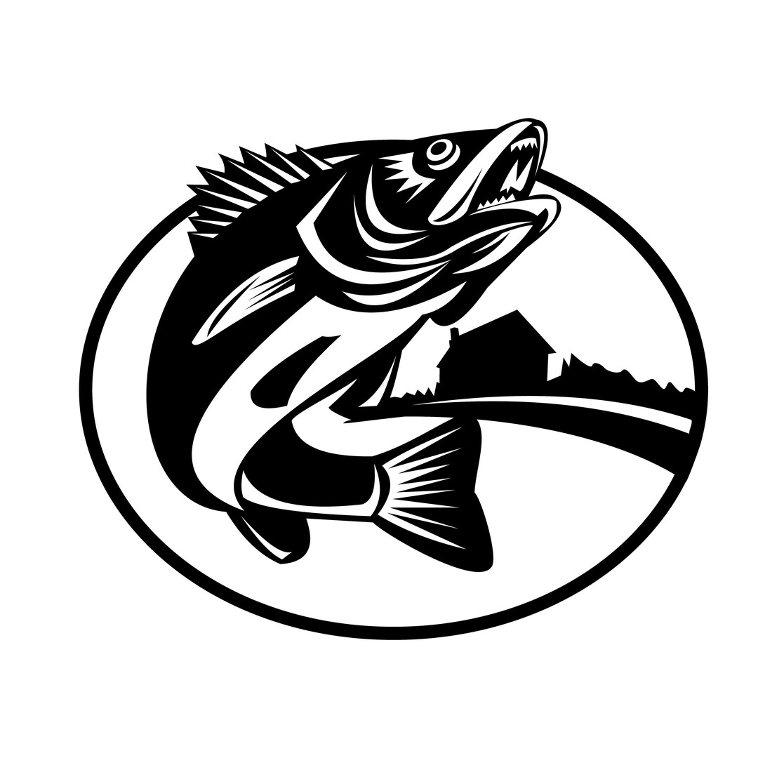 Walleye Fish Decal | Vinyl Car Decal | Window Decal | Laptop Decal ...