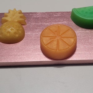 Fruit Soap Sample Pack, Fruit Shaped Soap - Etsy