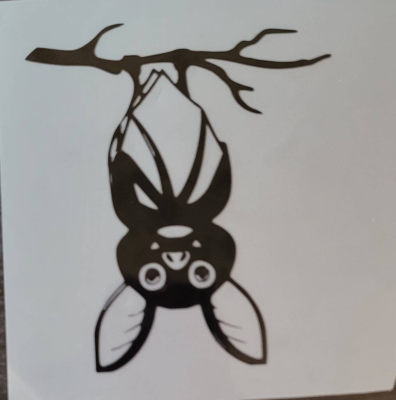 Bat Decal Vinyl Car Decal Window Decal Laptop Decal - Etsy