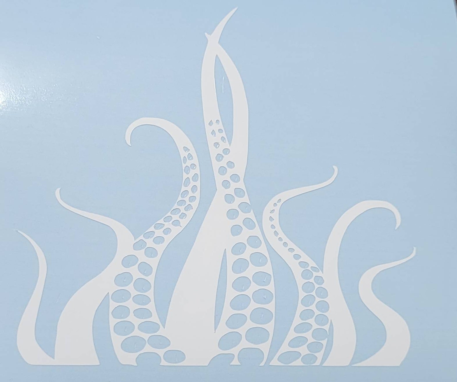 Octopus Tentacles Decal Vinyl Car Decal Window Decal - Etsy