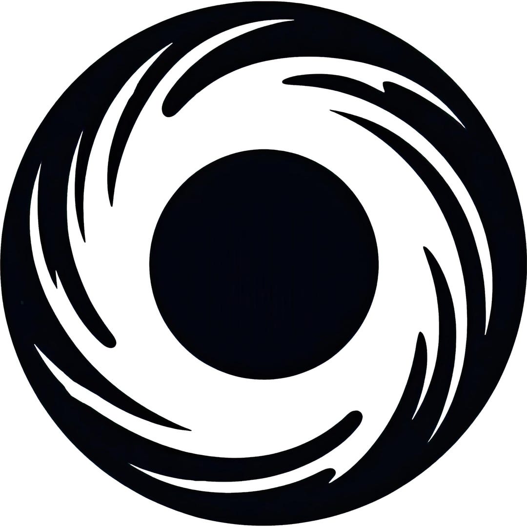 Black Hole Decal | Vinyl Car Decal | Window Decal | Laptop Decal ...