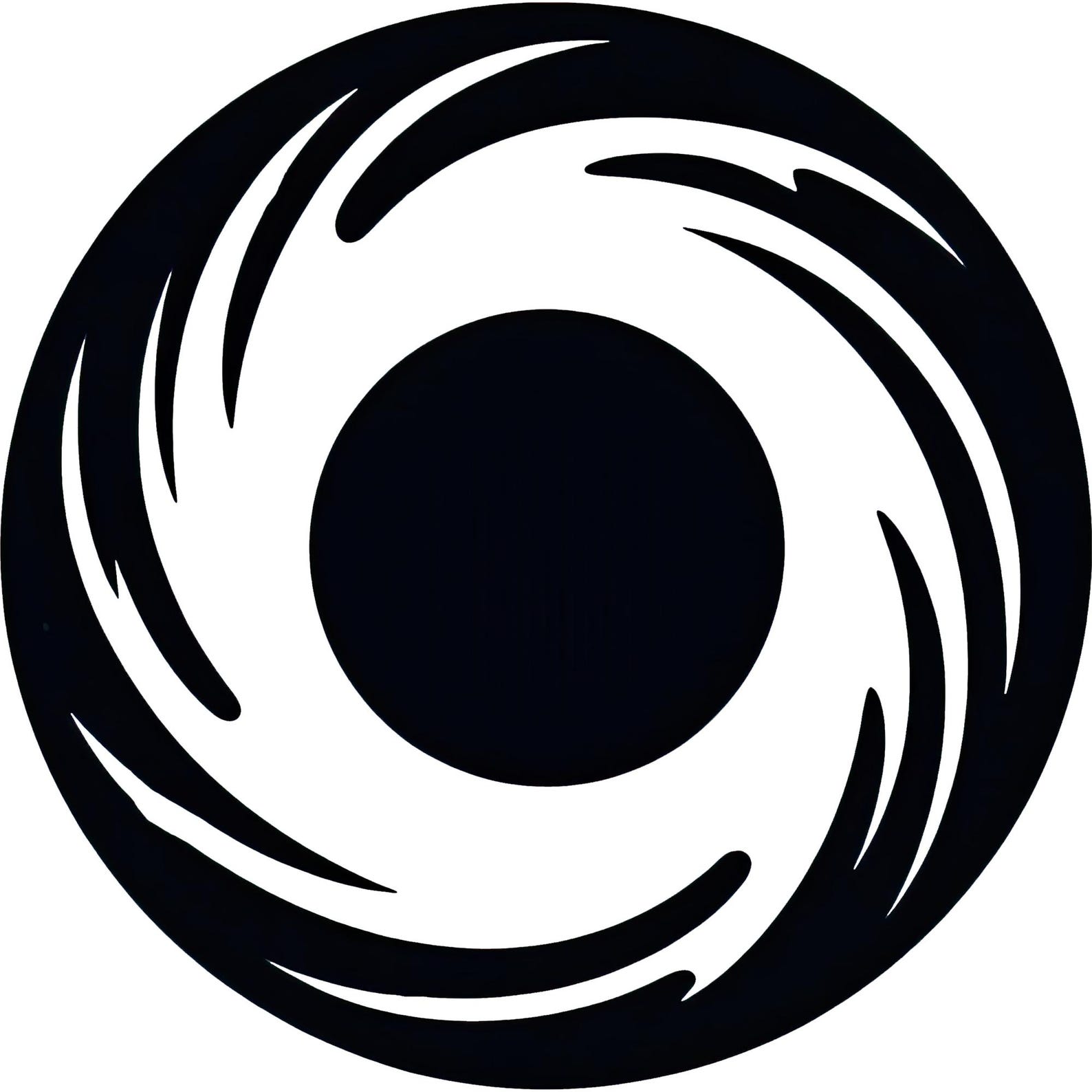 Black Hole Decal | Vinyl Car Decal | Window Decal | Laptop Decal ...