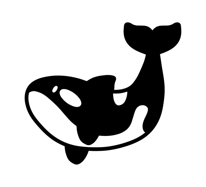 Orca Decal Vinyl Car Decal Window Decal Laptop Decal Vinyl Sticker - Etsy