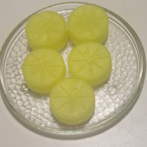 Lemon Soap, Lemon Slice Soap, Lemongrass Scented Soap, Set of 5 - Etsy