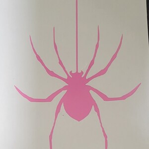 Spider Decal | Vinyl Car Decal | Window Decal | Laptop Decal | Vinyl ...