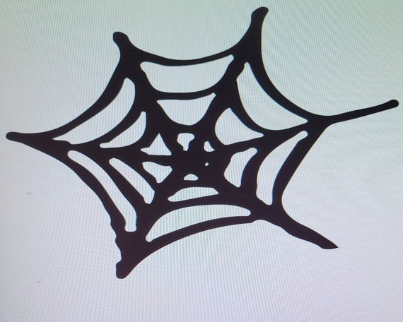 Spider Web Decal Vinyl Car Decal Window Decal Laptop - Etsy