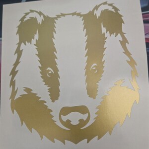 Badger Decal | Vinyl Car Decal | Window Decal | Laptop Decal | Vinyl ...