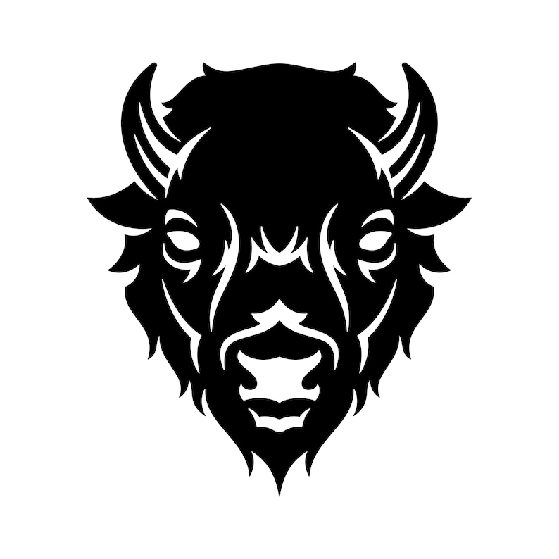 Bison Decal Vinyl Car Decal Window Decal Laptop Decal Vinyl Sticker - Etsy