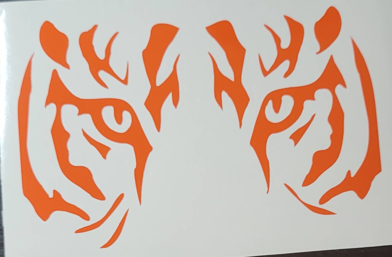 Tiger Face Decal | Vinyl Car Decal | Window Decal | Laptop Decal ...
