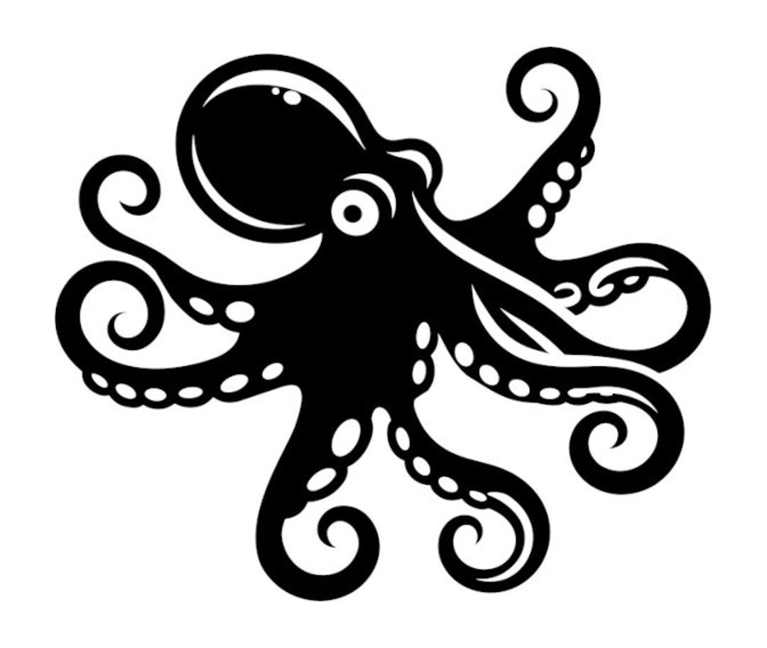 Octopus Decal | Vinyl Car Decal | Window Decal | Laptop Decal | Vinyl ...