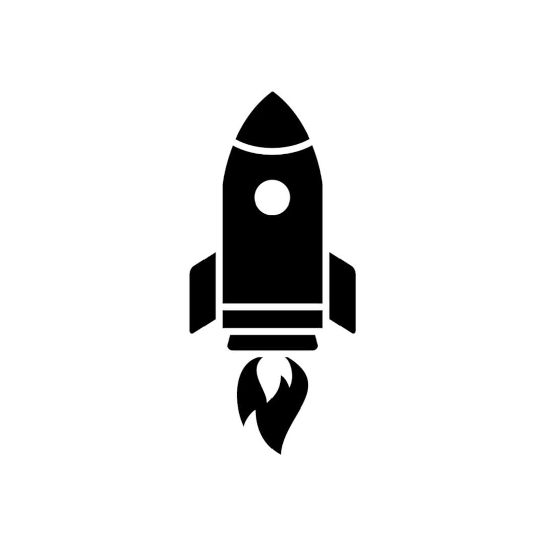 Rocket Ship Decal | Vinyl Car Decal | Window Decal | Laptop Decal ...