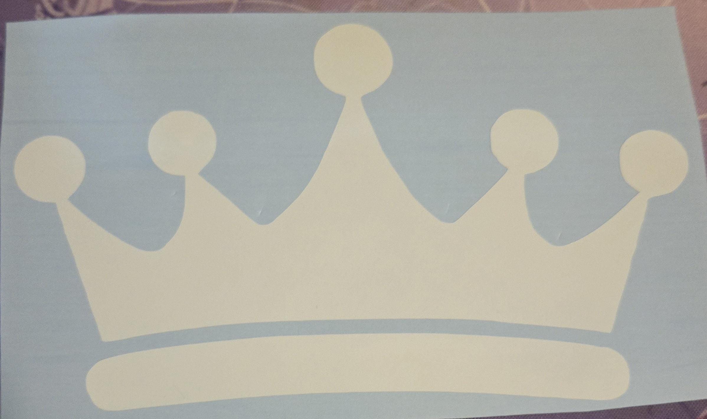 Crown Decal | Vinyl Car Decal | Window Decal | Laptop Decal | Vinyl ...